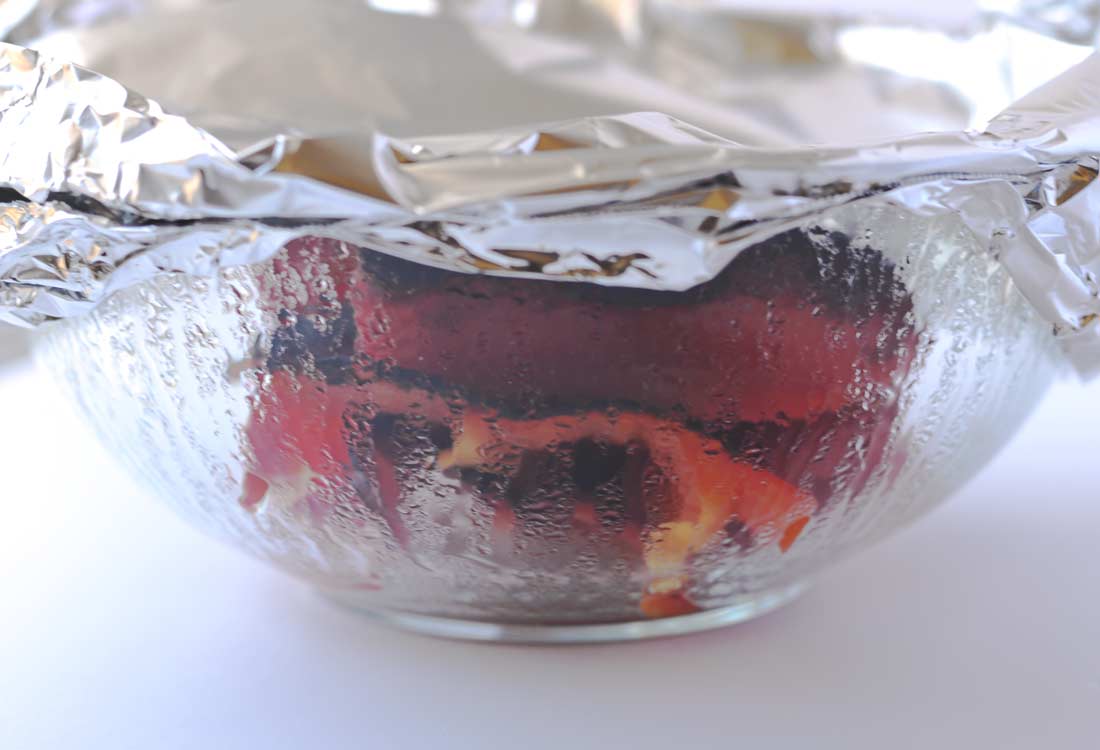 How to Roast Red Peppers - A Pinch of Healthy