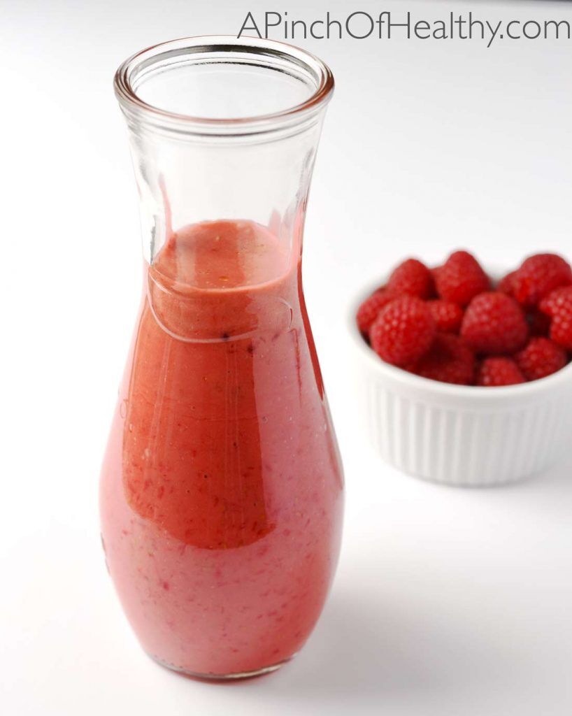 Raspberry Vinaigrette Dressing - A Pinch of Healthy