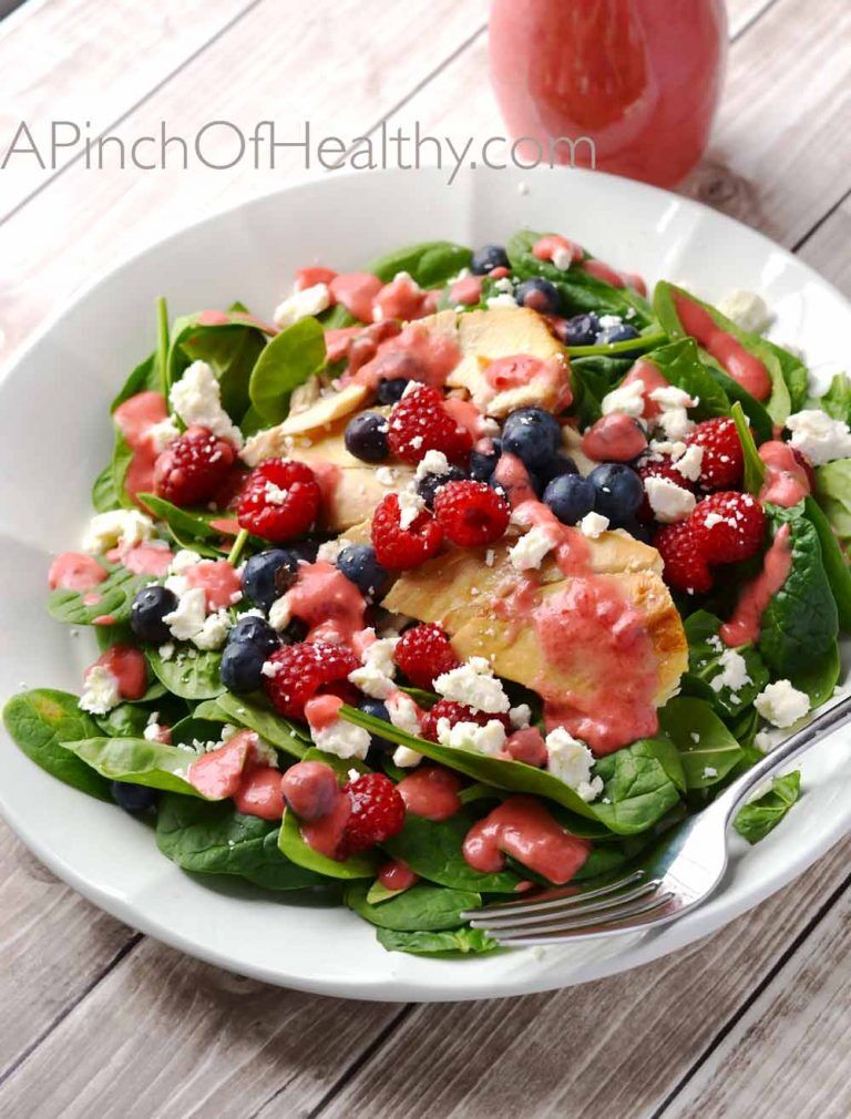 Raspberry Vinaigrette Dressing - A Pinch of Healthy