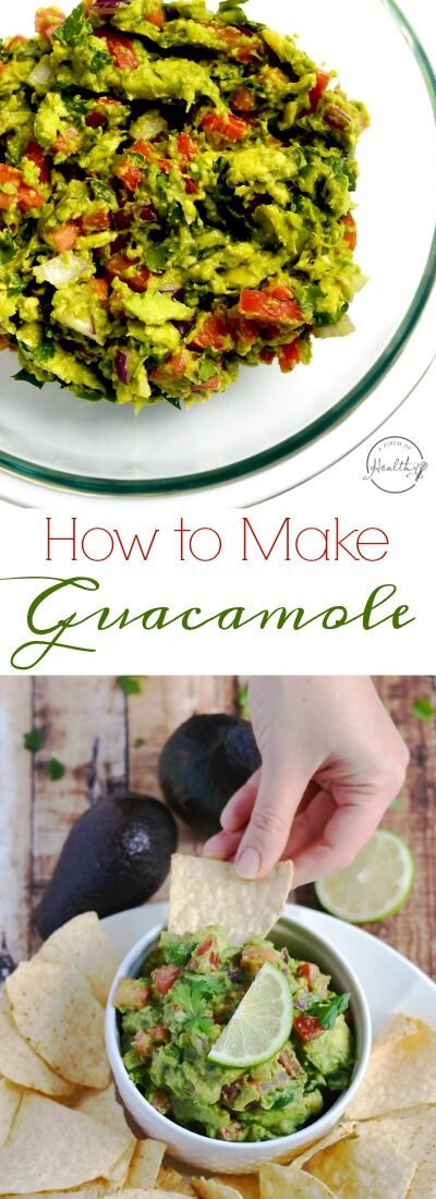 How to Make Guacamole (+Video Tutorial) - A Pinch of Healthy
