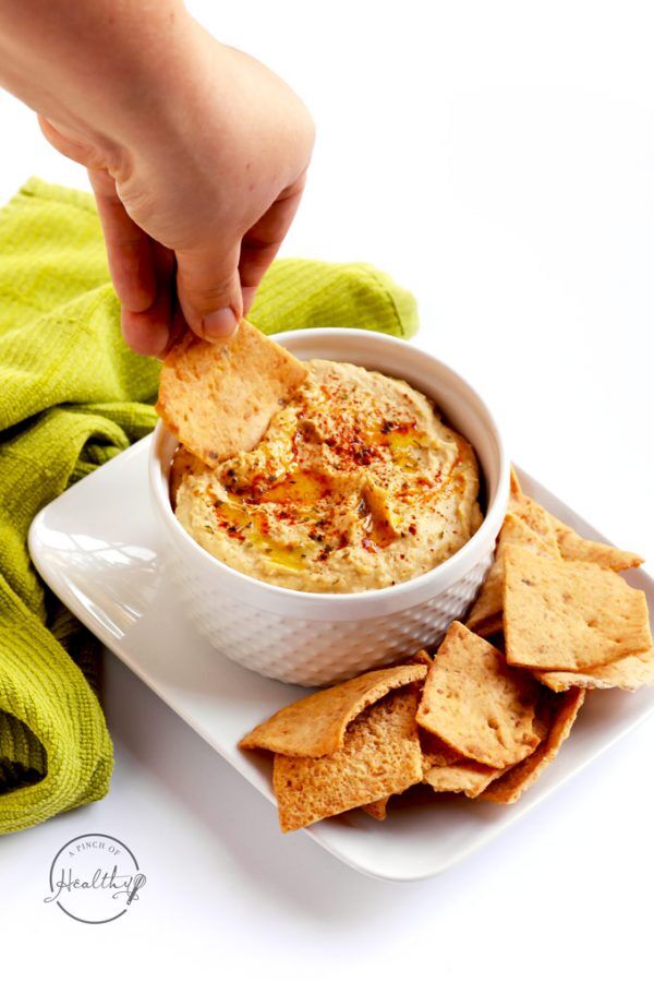 Instant Pot Classic Hummus (Dry, No Soak Beans) - A Pinch of Healthy