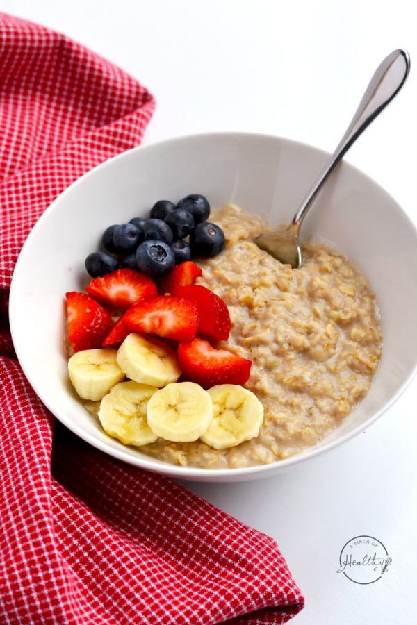 Delicious Instant Pot Oatmeal Recipe (2 methods) - A Pinch of Healthy