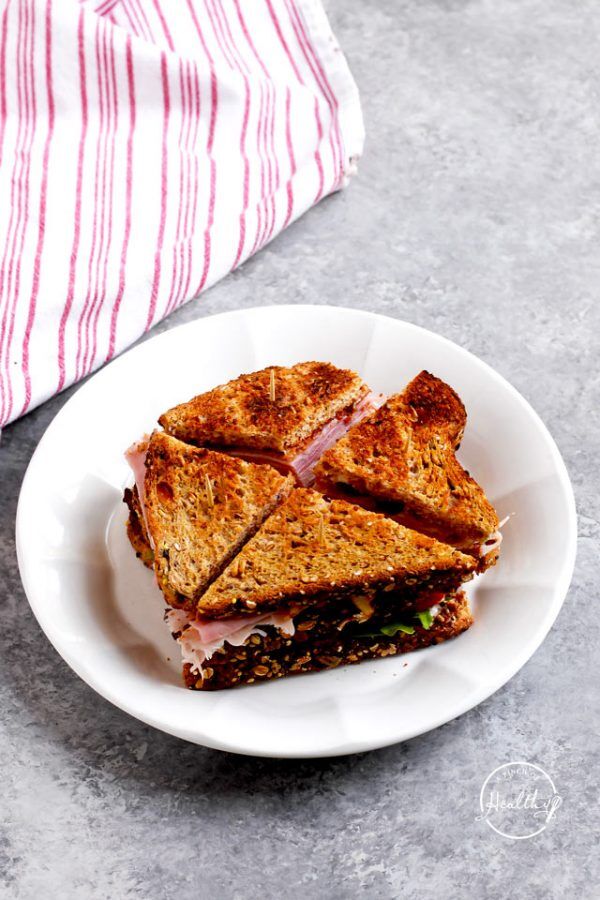 Classic Homemade Club Sandwich Recipe - A Pinch of Healthy