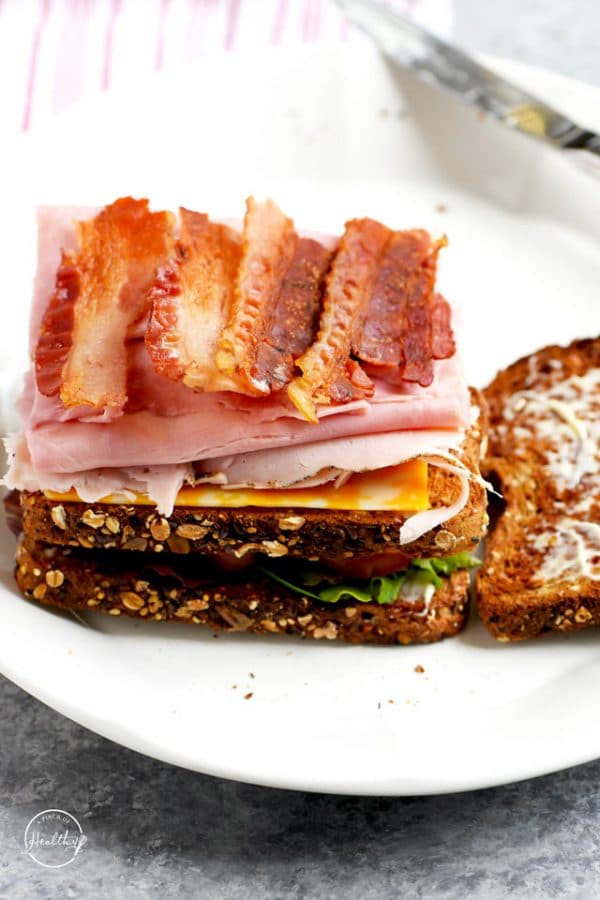 Classic Homemade Club Sandwich Recipe - A Pinch of Healthy
