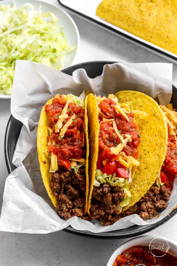Ground Beef Tacos (with homemade seasoning) - A Pinch of Healthy