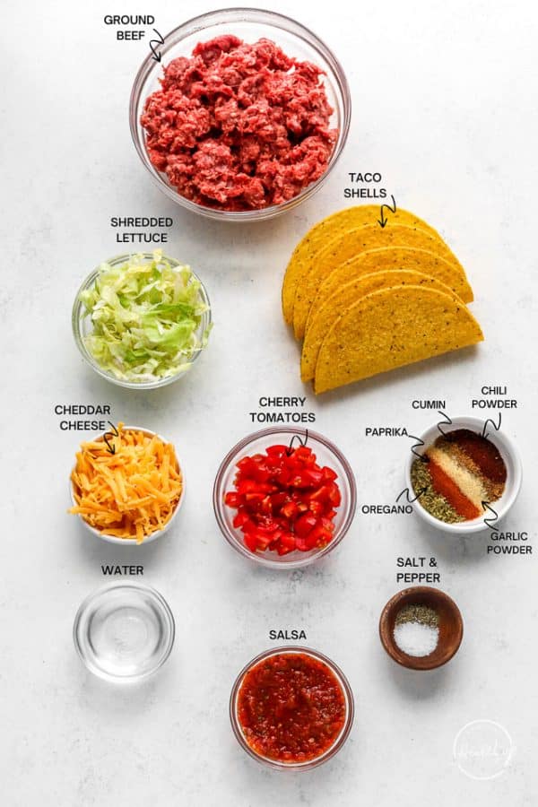 Ground Beef Tacos (with homemade seasoning) - A Pinch of Healthy