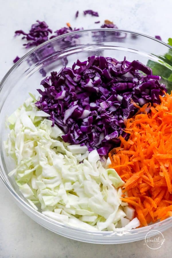 Creamy Coleslaw (classic, traditional recipe) - A Pinch of Healthy
