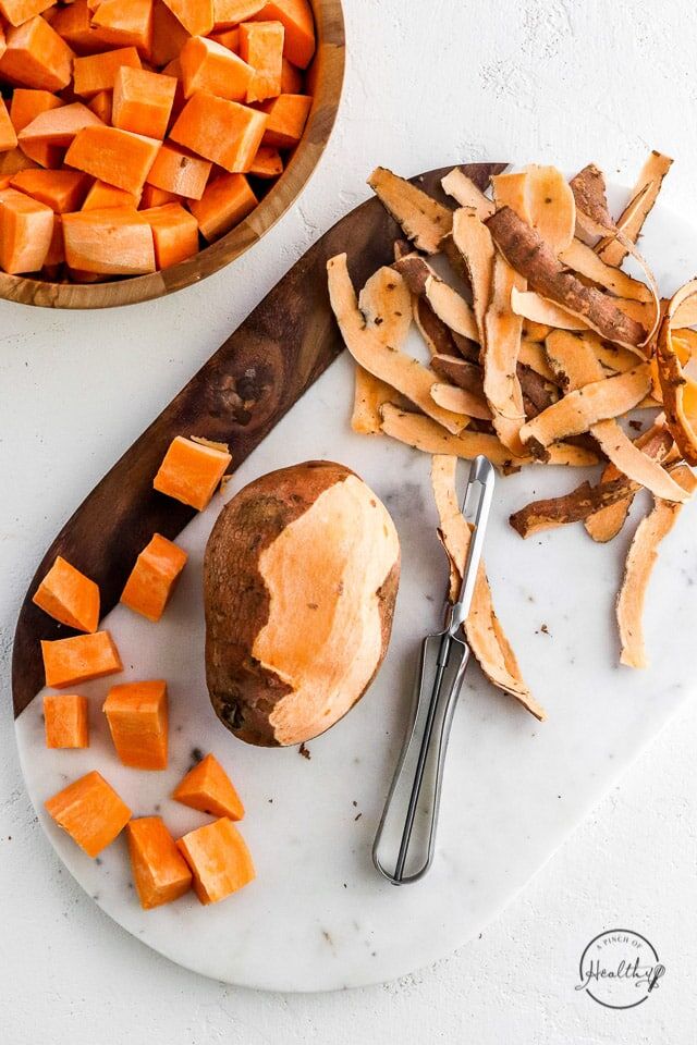 Mashed Sweet Potatoes - A Pinch of Healthy
