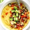 Breakfast Bowl Recipe (grits and veggies) - A Pinch of Healthy