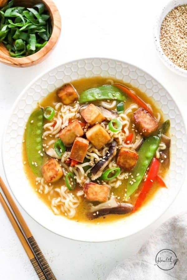 Vegan Ramen Recipe - A Pinch of Healthy