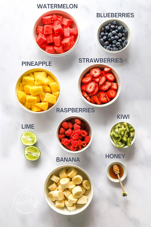 Fruit Salad Recipe - A Pinch of Healthy