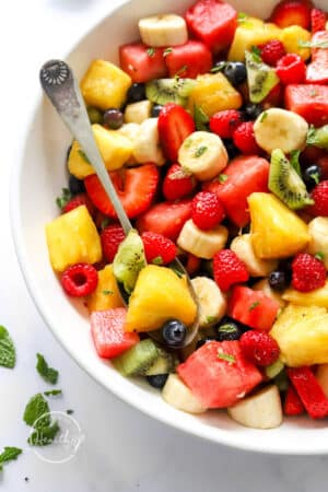 Fruit Salad Recipe - A Pinch of Healthy