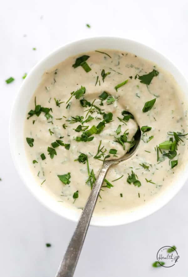 Vegan Ranch Dressing Recipe - A Pinch of Healthy