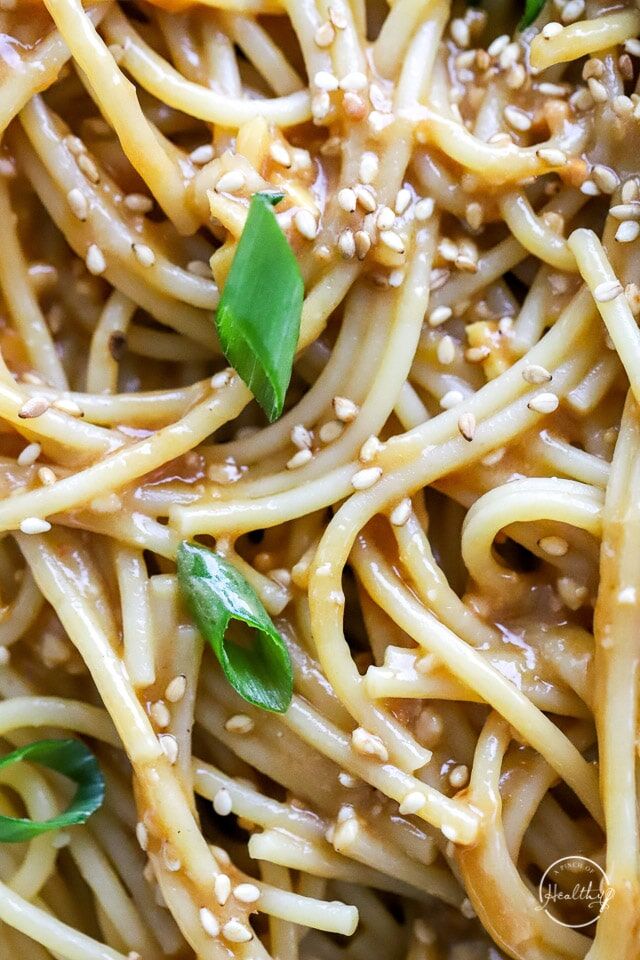 Sesame Noodles Recipe - A Pinch of Healthy