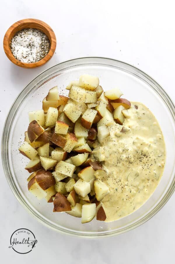 Instant Pot Potato Salad - A Pinch of Healthy