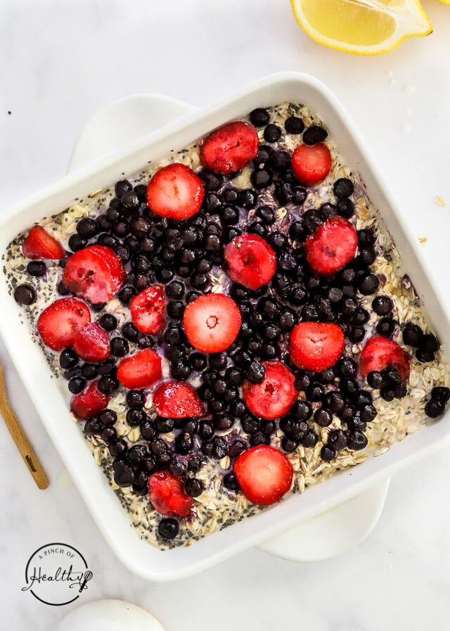Baked Oatmeal - A Pinch of Healthy