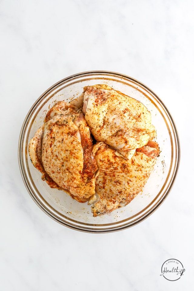 Baked Chicken Thighs - A Pinch of Healthy