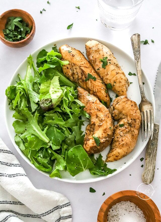 Baked Chicken Tenderloin Recipe - A Pinch of Healthy