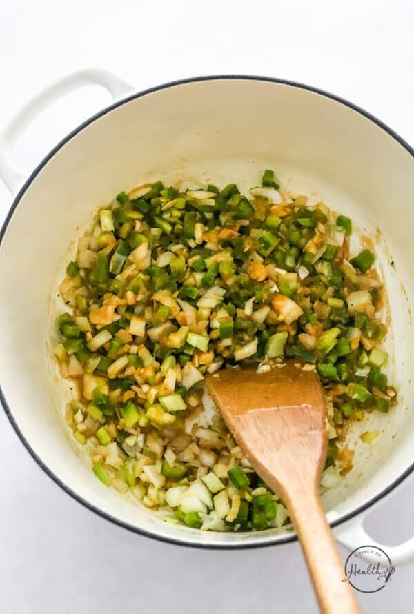 Chicken and Sausage Gumbo - A Pinch of Healthy