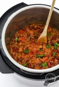 Instant Pot Chili (classic, beef chili recipe) - A Pinch of Healthy