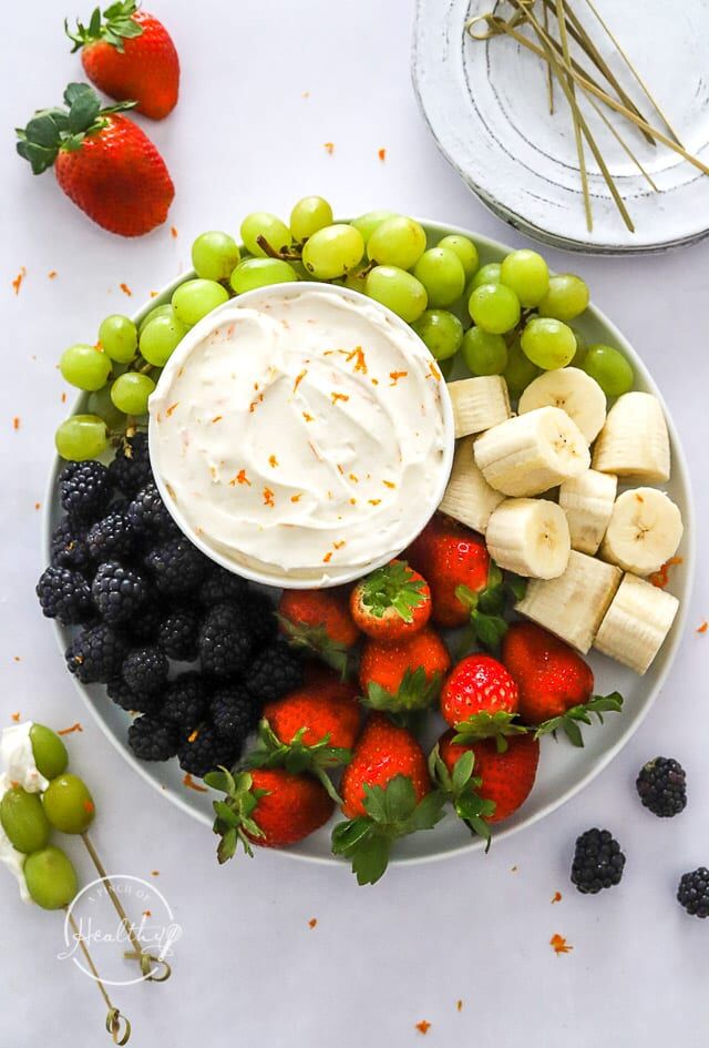 Fruit Dip (dessert dip) - A Pinch of Healthy