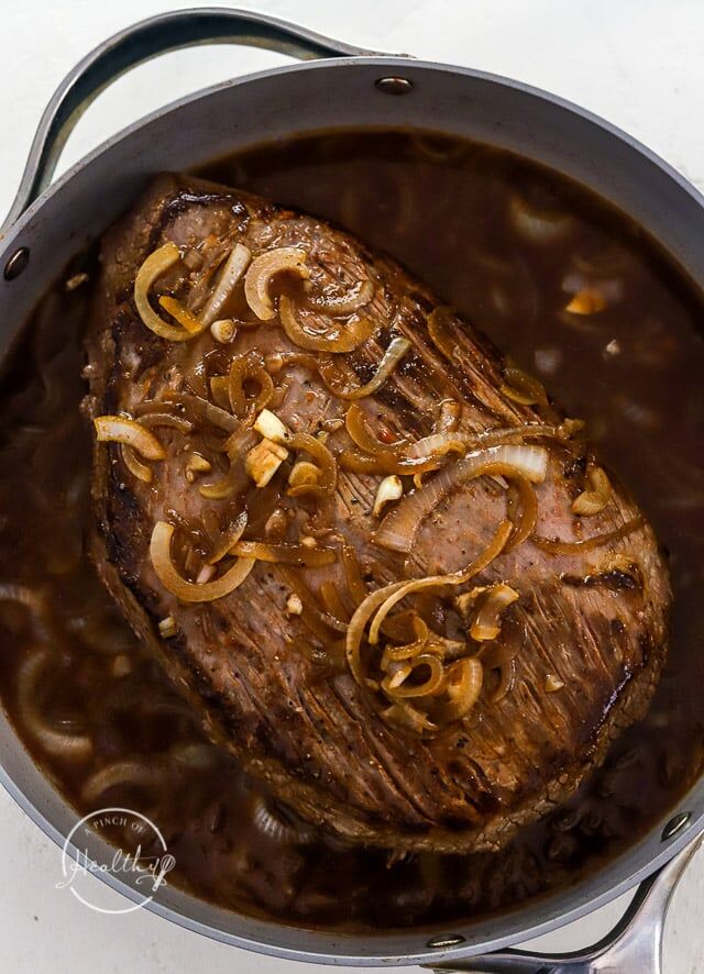 Beef Brisket Recipe (tender, cooked low and slow) - A Pinch of Healthy