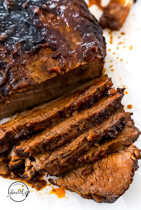 Beef Brisket Recipe (tender, cooked low and slow) - A Pinch of Healthy