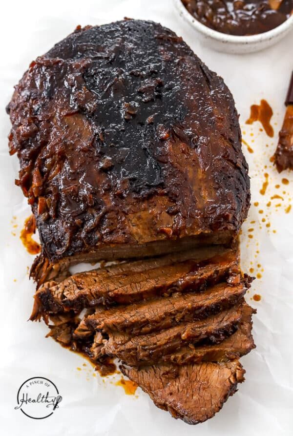 Beef Brisket Recipe (tender, cooked low and slow) - A Pinch of Healthy