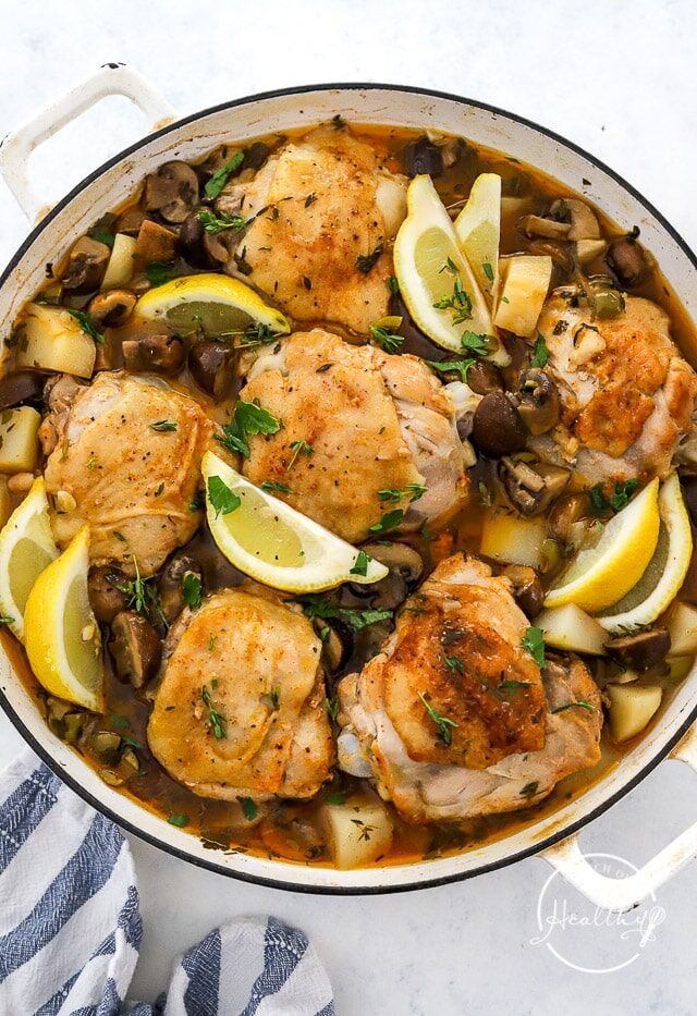 Braised Chicken Thighs: A Cozy Favorite - A Pinch of Healthy