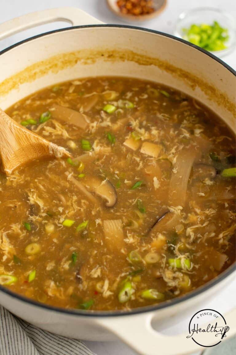 Hot and Sour Soup - A Pinch of Healthy