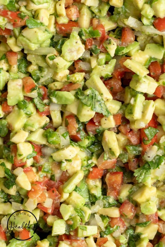 Avocado Salsa - A Pinch of Healthy