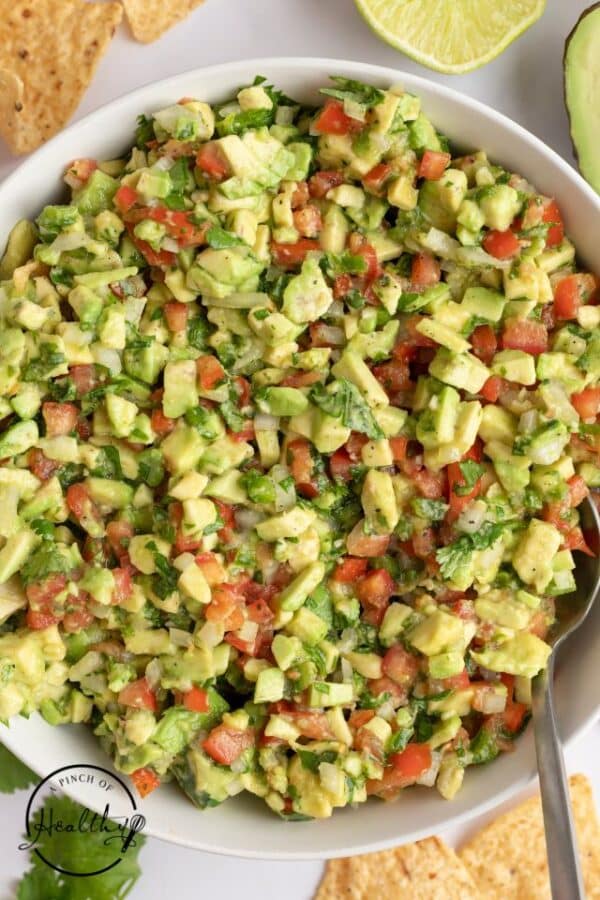 Avocado Salsa - A Pinch of Healthy