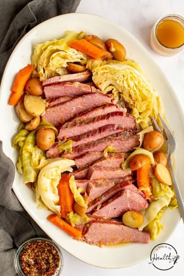 Corned Beef and Cabbage - A Pinch of Healthy