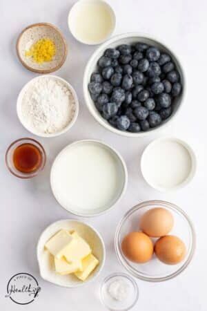 Blueberry Dutch Baby - A Pinch of Healthy