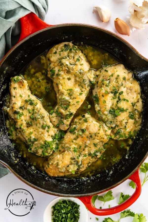 Garlic Butter Chicken - A Pinch of Healthy