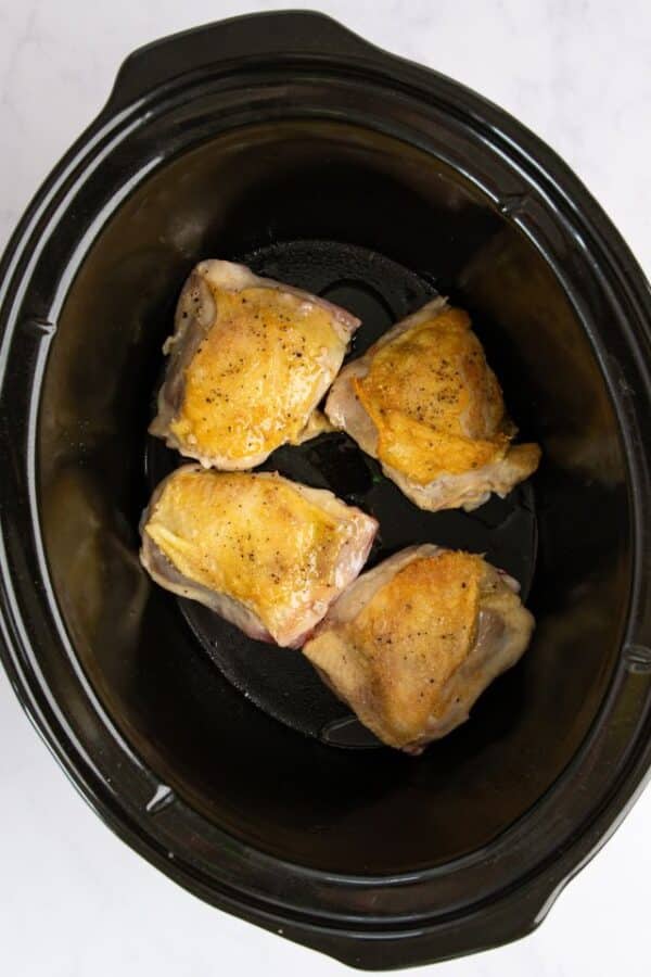 Crock Pot Chicken Thighs - A Pinch of Healthy