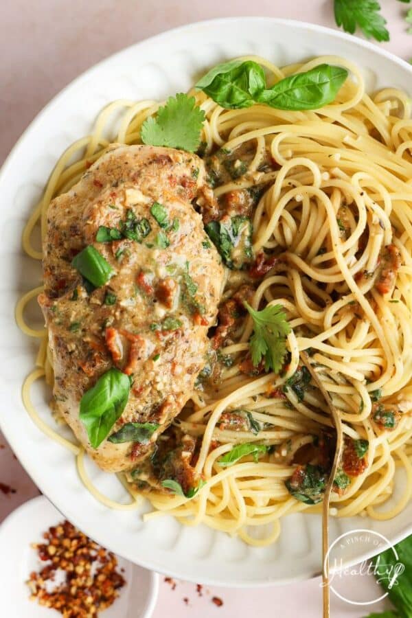 Marry Me Chicken - A Pinch of Healthy